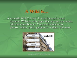 Wikis | PPT | Internet for Beginners | Internet