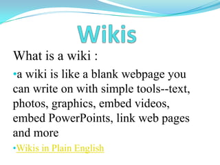 Wikis | PPTX