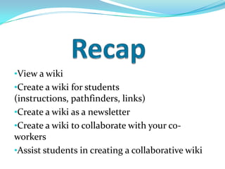 Wikis | PPTX | Internet for Beginners | Internet