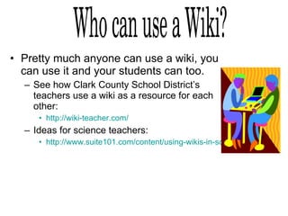 Wikis | PPT | Web Development | Internet