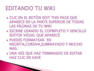 Wikis | PPTX