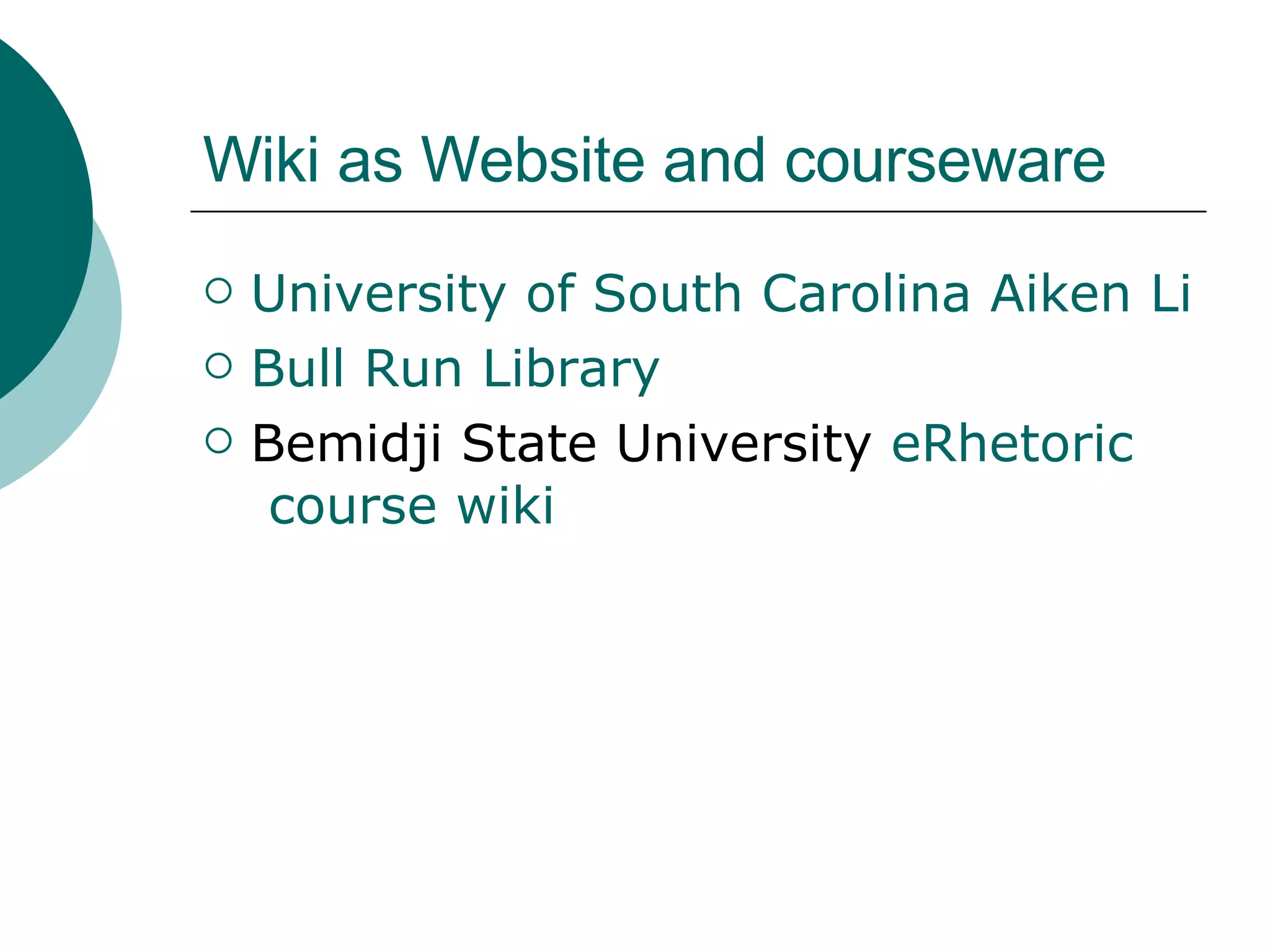 Wikis: Basics, Tools and Strategies | PPT | Internet for Beginners | Internet