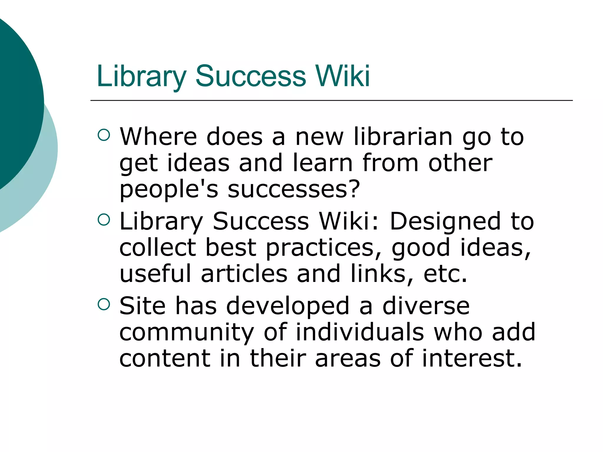Wikis: Basics, Tools and Strategies | PPT | Internet for Beginners | Internet