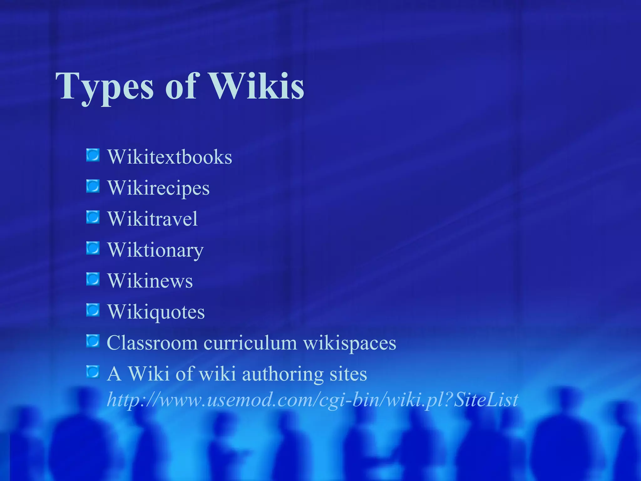 Wikis For Education | PPT