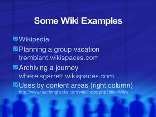 Wikis In Ed To Hhh Pdp | PPT