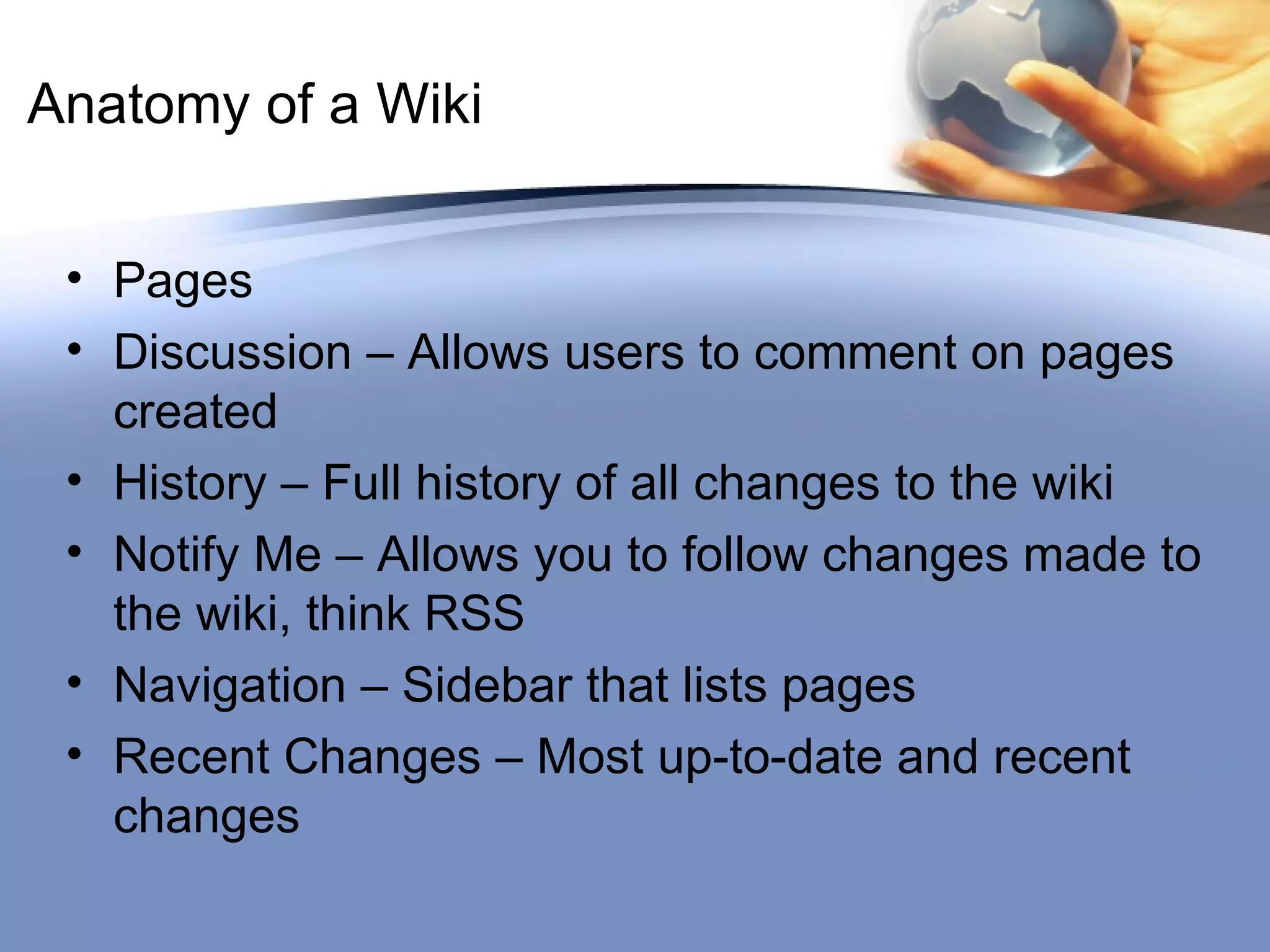 Wikis In Education | PPT | Internet | Computing