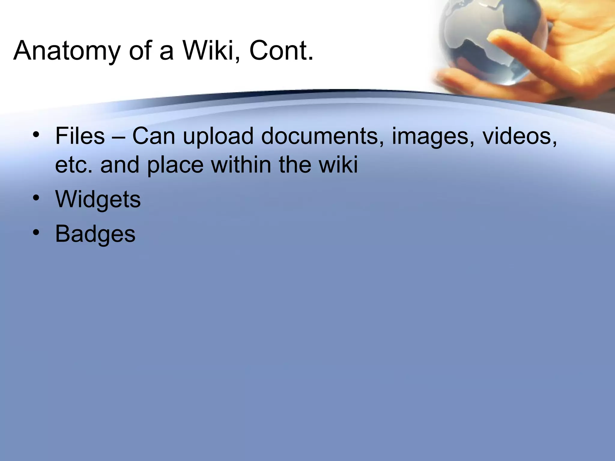 Wikis In Education | PPT | Internet | Computing