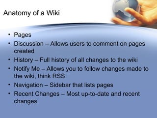 Wikis In Education | PPT | Internet | Computing