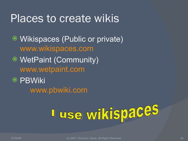 Wikis in the Classroom | PPT