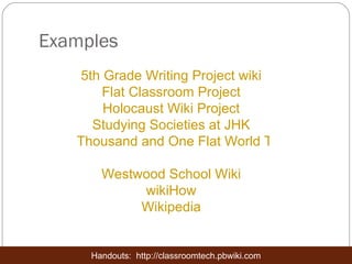 Wikis In The Classroom | PPT