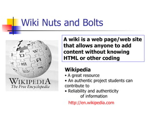 Wikis That Work | PPT