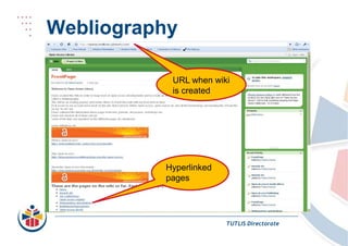Wikis for collaborative authoring | PPTX