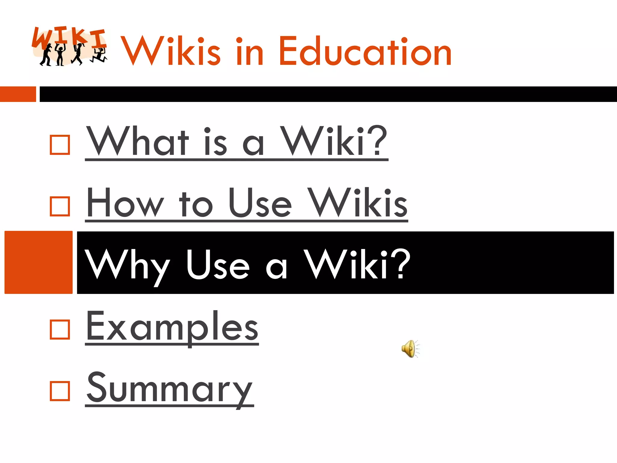 Wikis in Education | PPTX