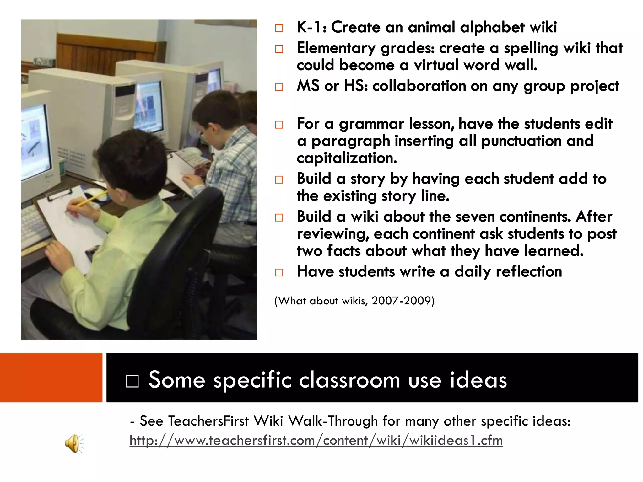 Wikis in Education | PPTX