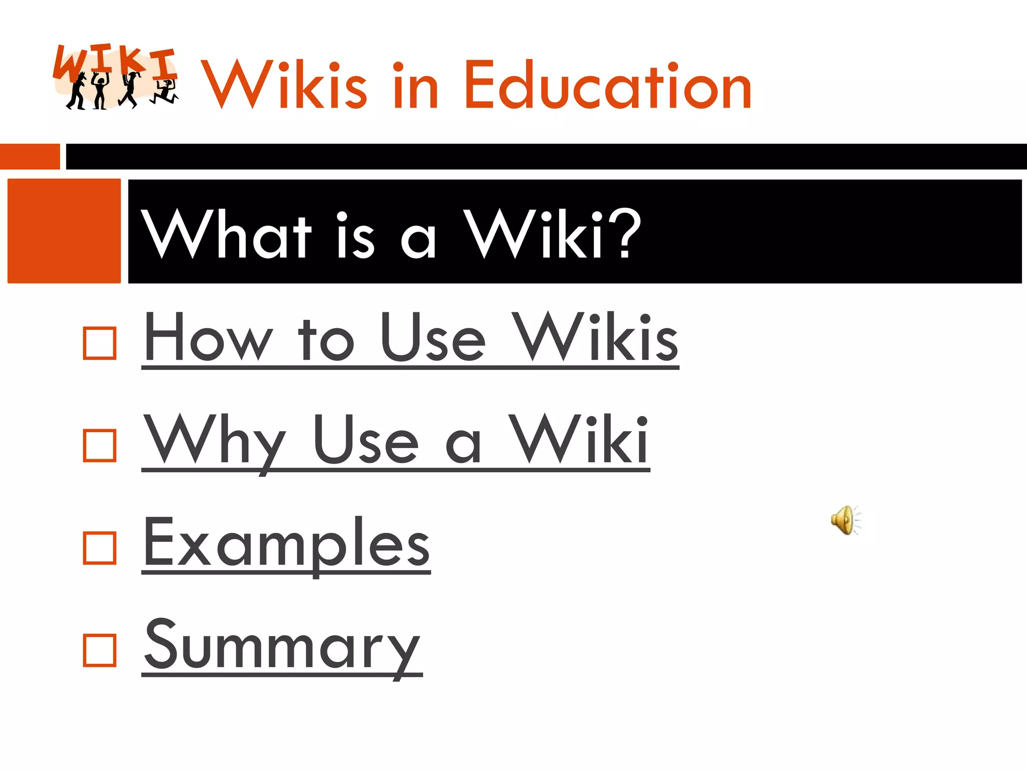 Wikis in Education | PPTX