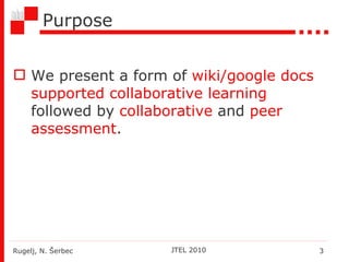 Wikis google docs | PPT