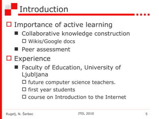 Wikis google docs | PPT