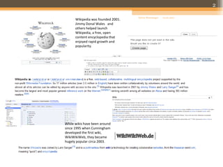 Wikis in education | PPT