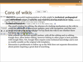 Wikis in education | PPT