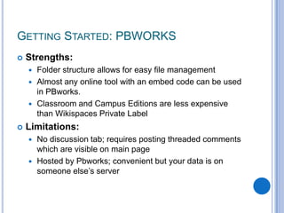 Wikis in the K12 Classroom | PPTX | Web Development | Internet
