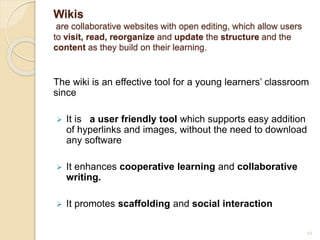 Wikis in the efl classroom. | PPTX | Internet for Beginners | Internet