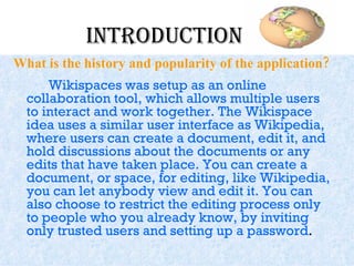 Wikispace | PPT