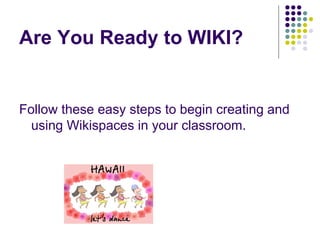 Wikispaces | PPT | Web Development | Internet