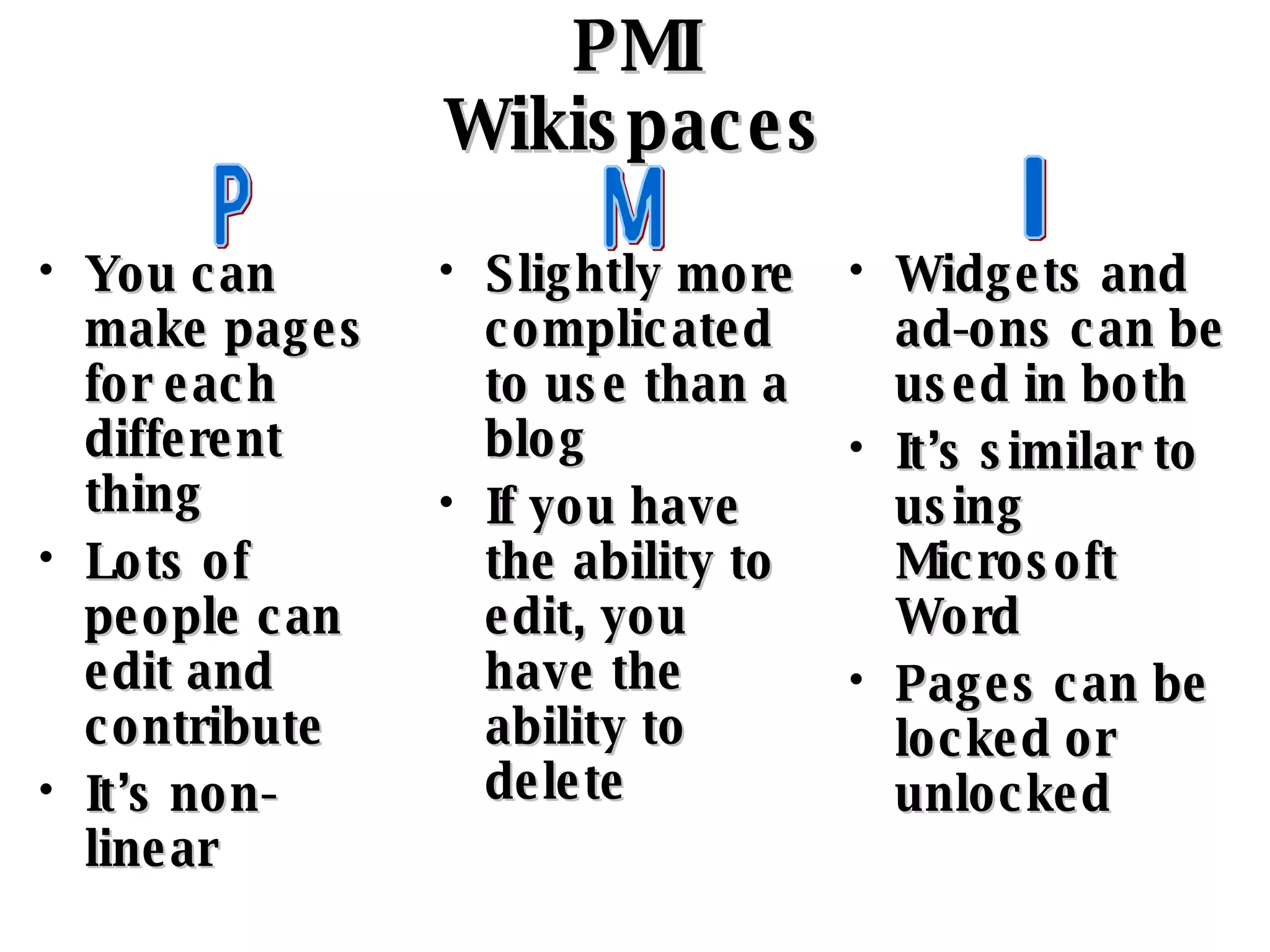Wikispaces in the Classroom | PPS
