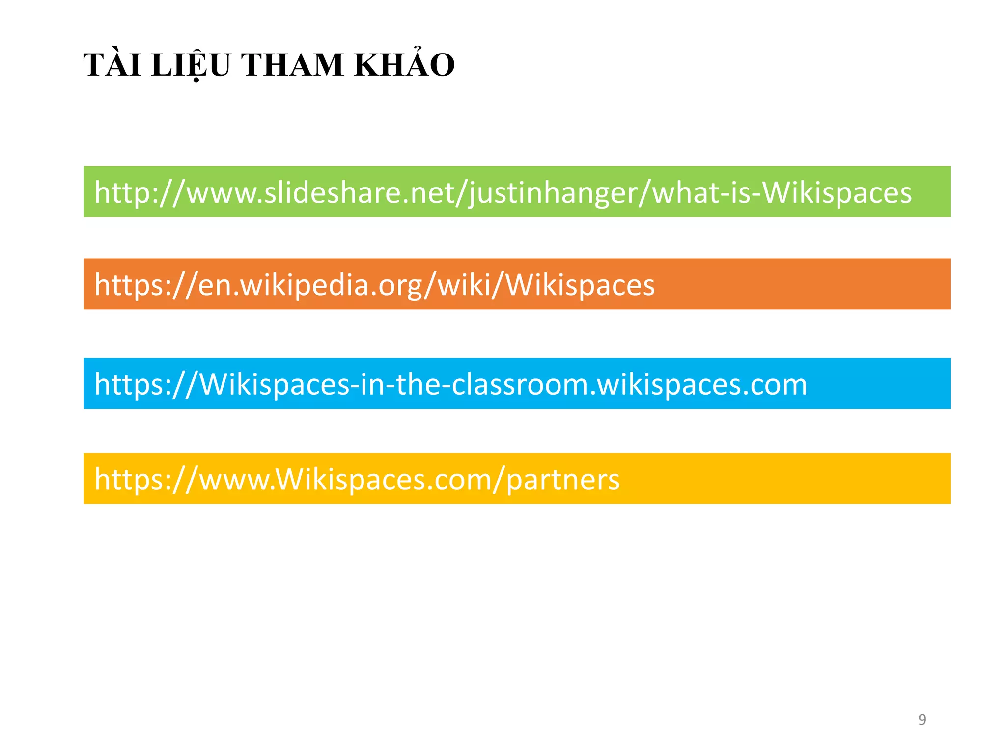 Wikispaces | PPT