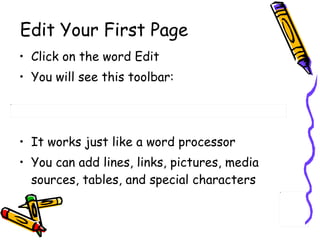 Wikispaces A Tutorial | PPT