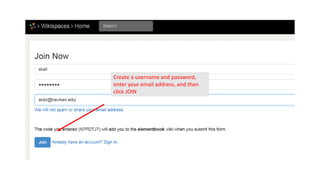 Wikispaces getting started | PPTX | Internet for Beginners | Internet