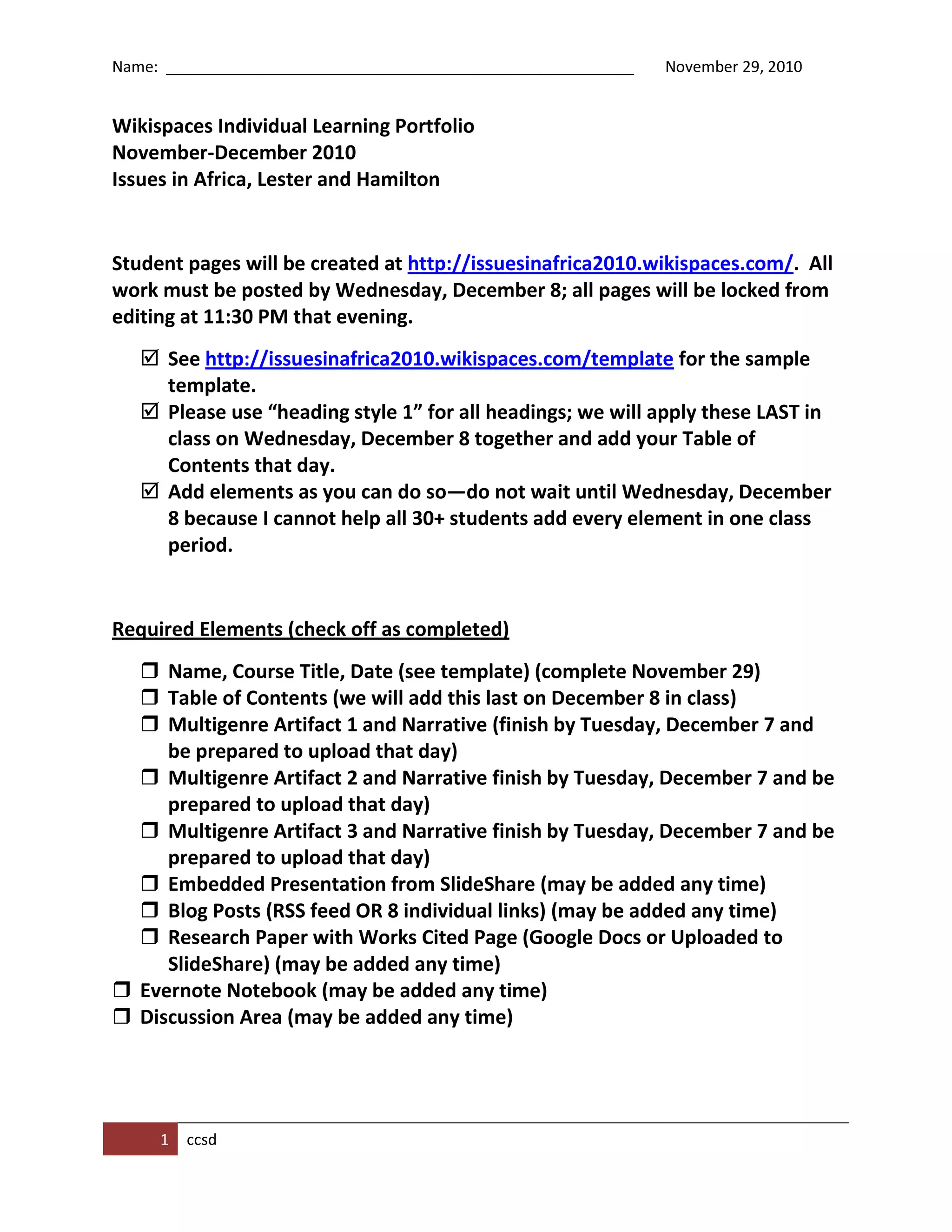 Media 21-Learning 21 Digital Learning Student Portfolio Fall 2010 | PDF ...