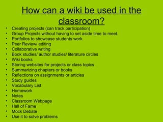 Wikis powerpoint | PPT