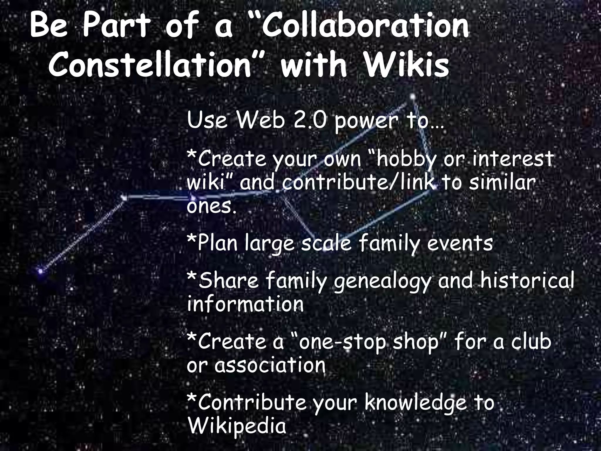 Wikis presentation | PPT