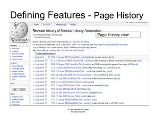 Using wikis in library liaison work: overview & trends | PPT