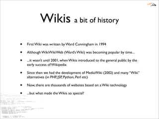 Wiki technologies nov_2008_ye | PDF | Internet for Beginners | Internet