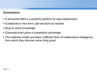 Wiki Technology By It Rocks | PPTX | Internet for Beginners | Internet