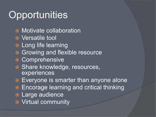 Wiki SWOT Analysis | PPTX