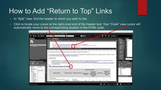 Wiki to HTML Conversion | PPT