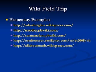 Wiki Training | PPT