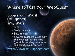 Wiki Webquests | PPT