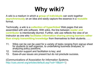 Wiki Workshop | PPT