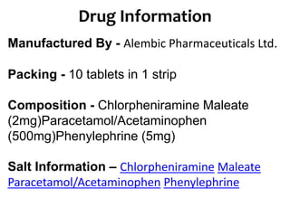 Wikoryl tablet | PPT