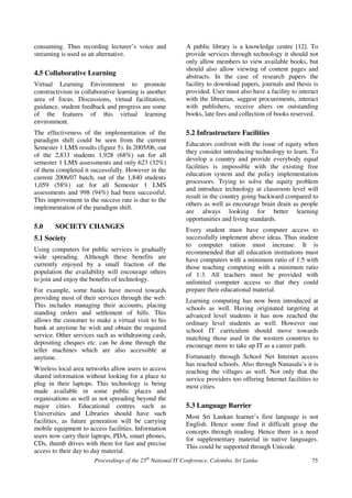 Asia eBIT @ UCSC: Implementing the paradigm shift from Teaching to ...