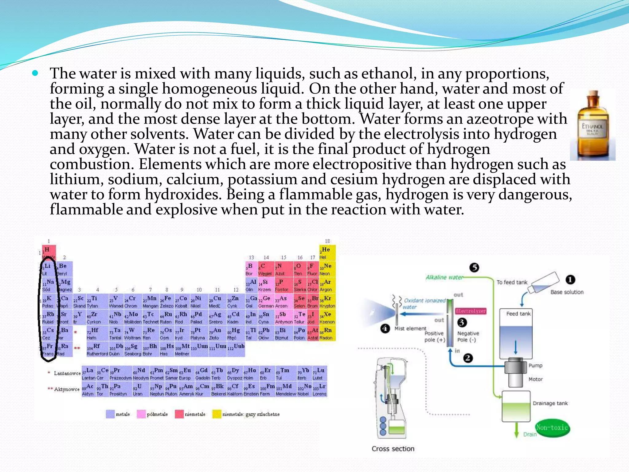 Chemical composition of water by Group 2 | PPTX