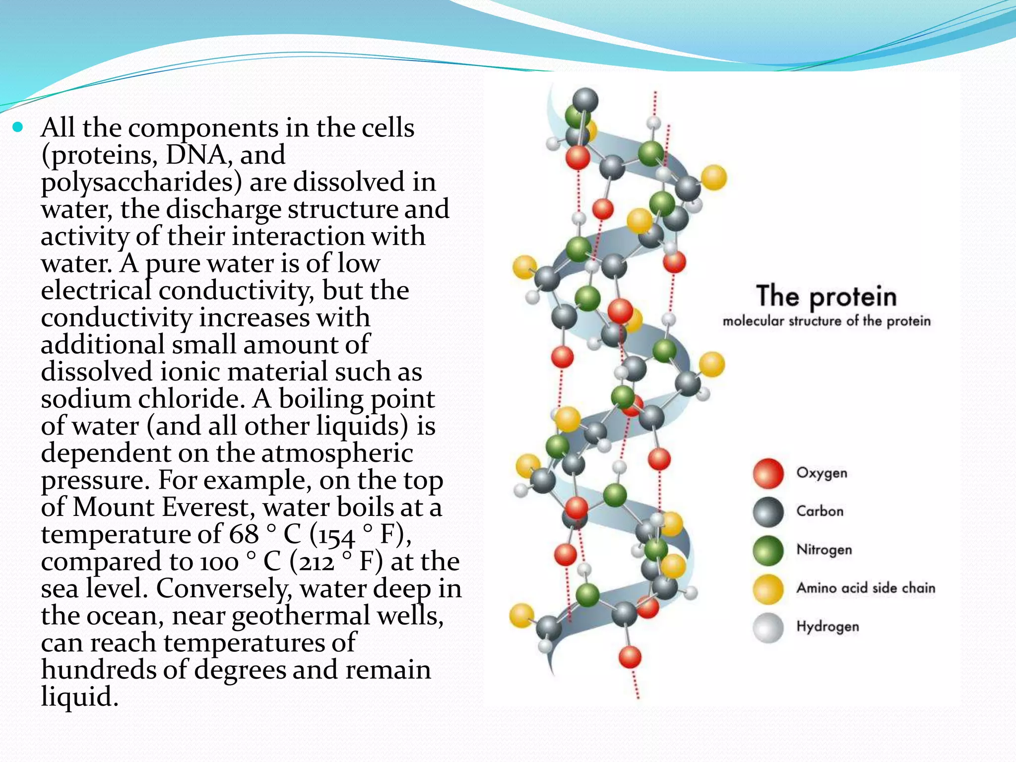 Chemical composition of water by Group 2 | PPTX | Chemistry | Science