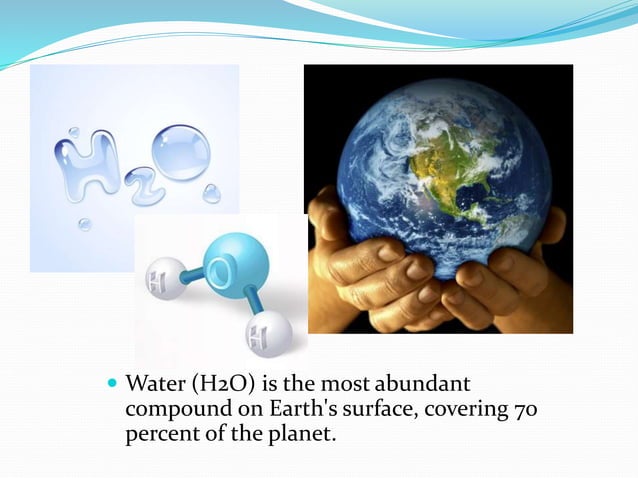 Chemical composition of water by Group 2 | PPTX | Chemistry | Science