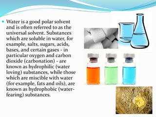 Chemical composition of water by Group 2 | PPTX