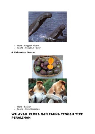 Wilayah flora dan fauna barat tipe asiatis | DOCX