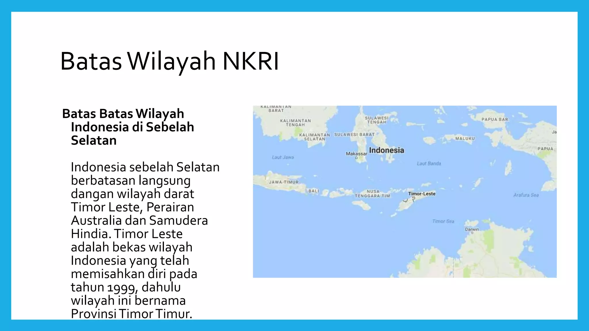 Wilayah Negara Kesatuan Republik Indonesia | PPTX